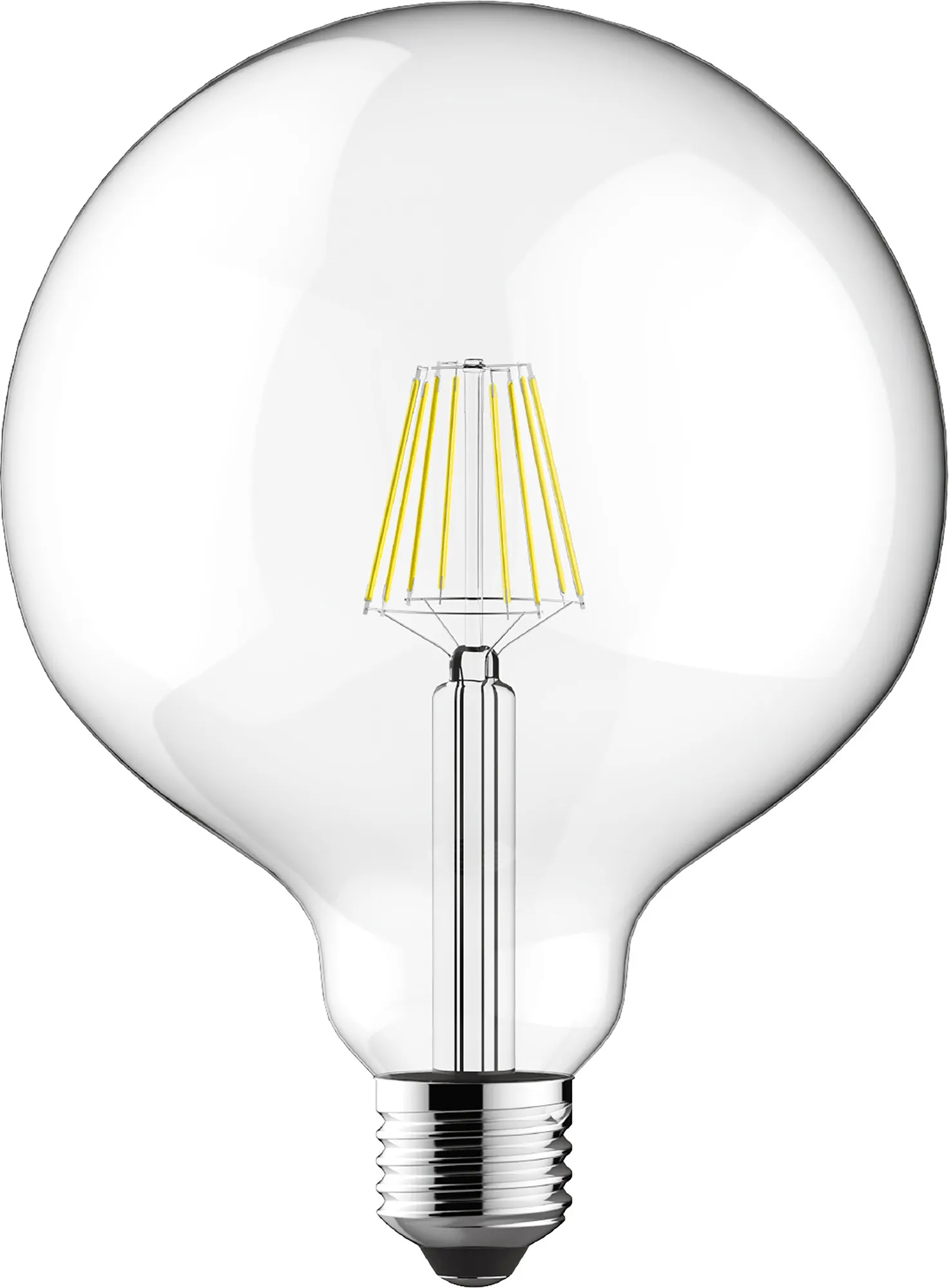 1411371 Value Classic Luxram Value Classic LED Globe 120mm E27 6.5W 2700K 806lm Dimmable ...